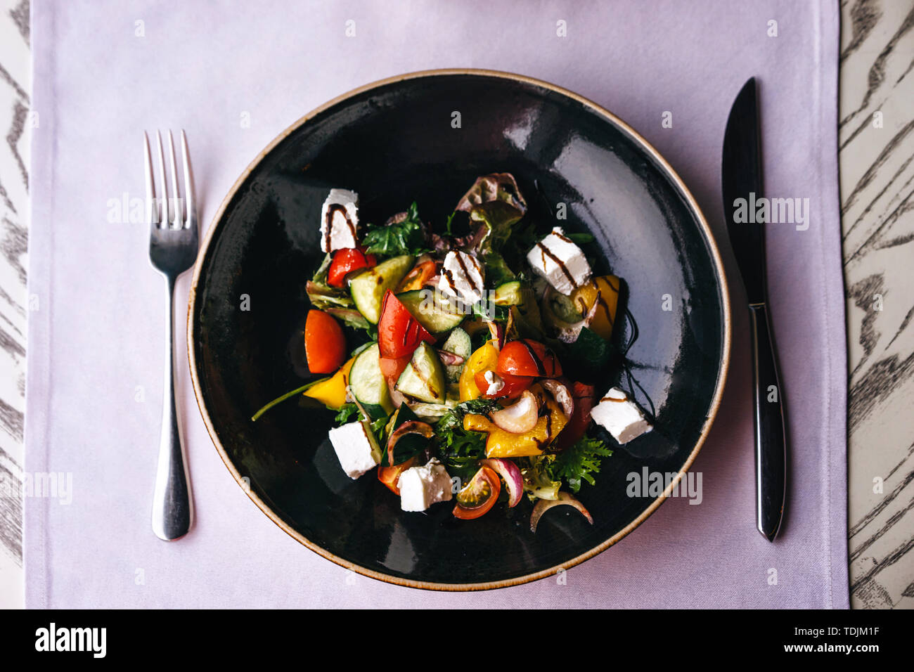 Food appetizers on restaurant table hi-res stock photography and images ...