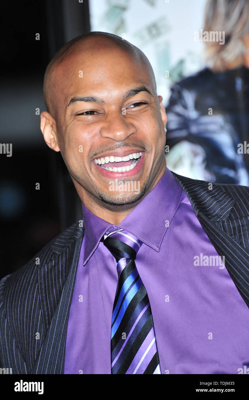 LOS ANGELES, CA. January 09, 2008: Finesse Mitchell at the Los Angeles ...