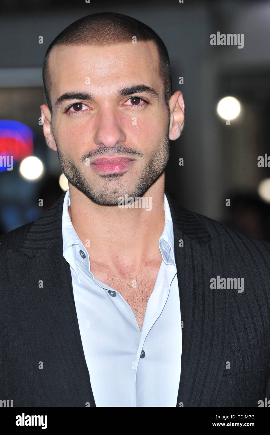 LOS ANGELES, CA. January 09, 2008: Haaz Sleiman at the Los Angeles ...
