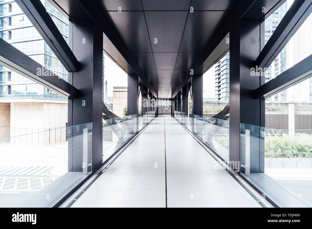Subway and city vestibule and future corridors hi-res stock photography ...