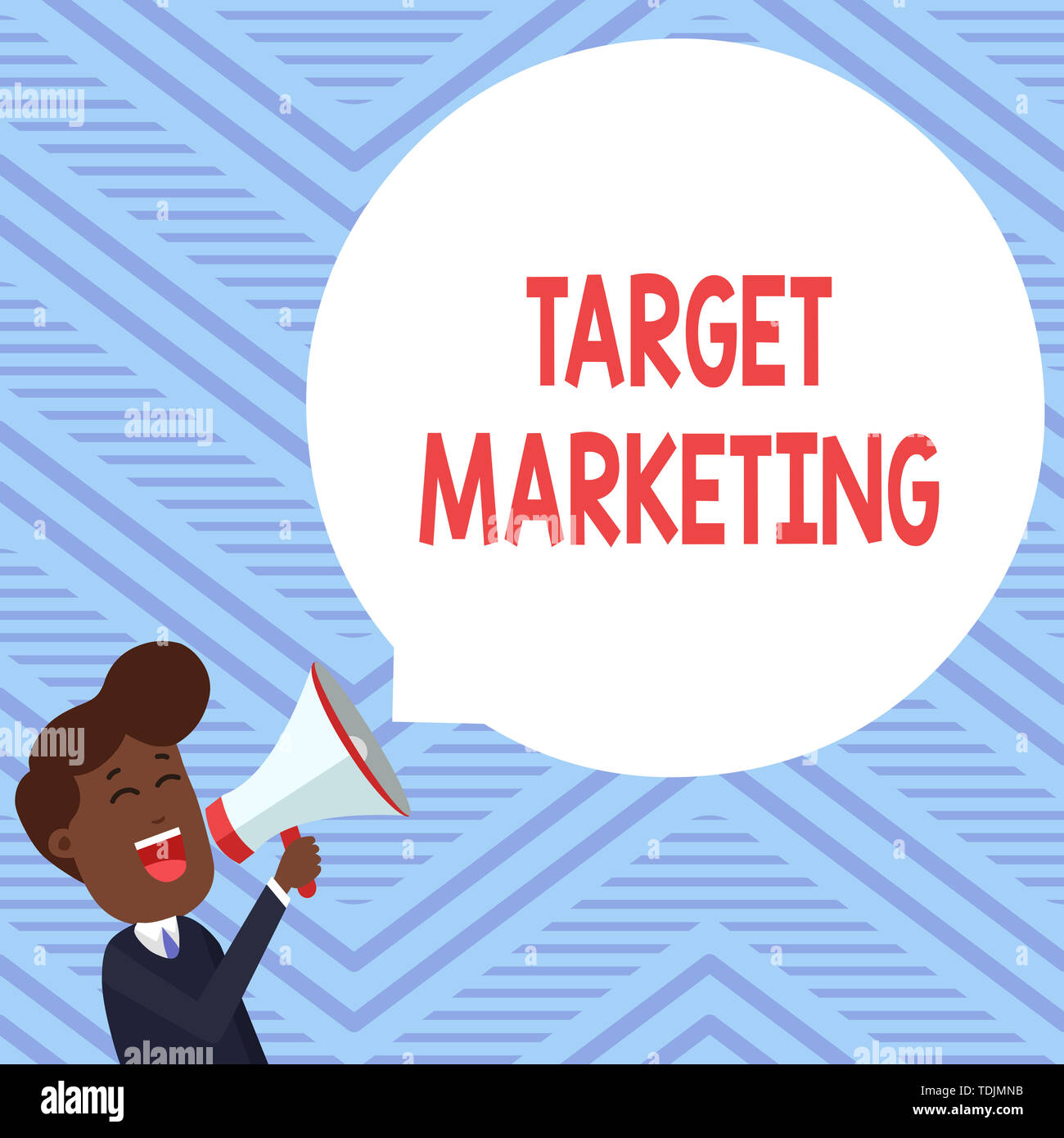 Word writing text Target Marketing. Business photo showcasing Audience ...