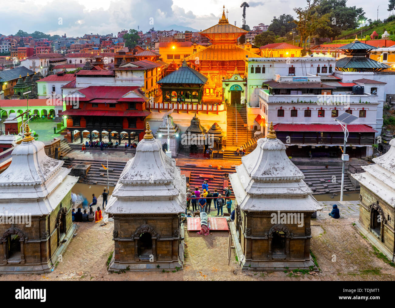 The pashupatinath temple hi-res stock photography and images - Alamy