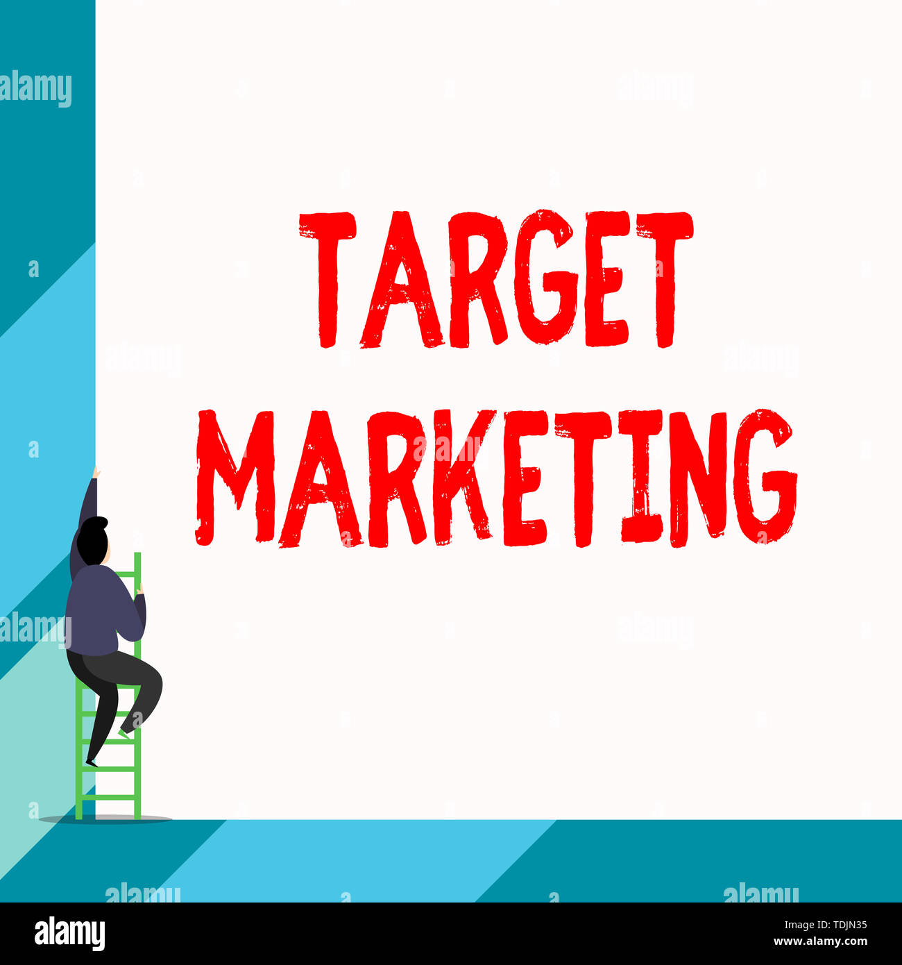 Writing note showing Target Marketing. Business concept for Audience ...