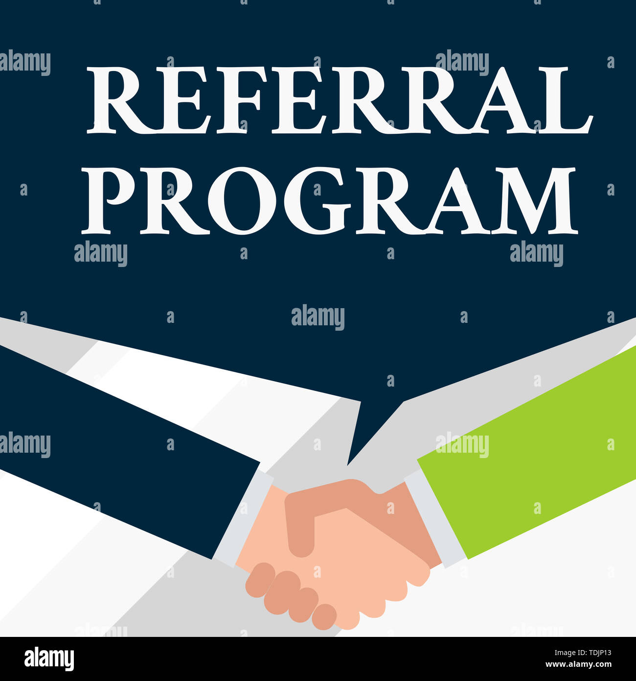 Conceptual hand writing showing Referral Program. Concept meaning ...