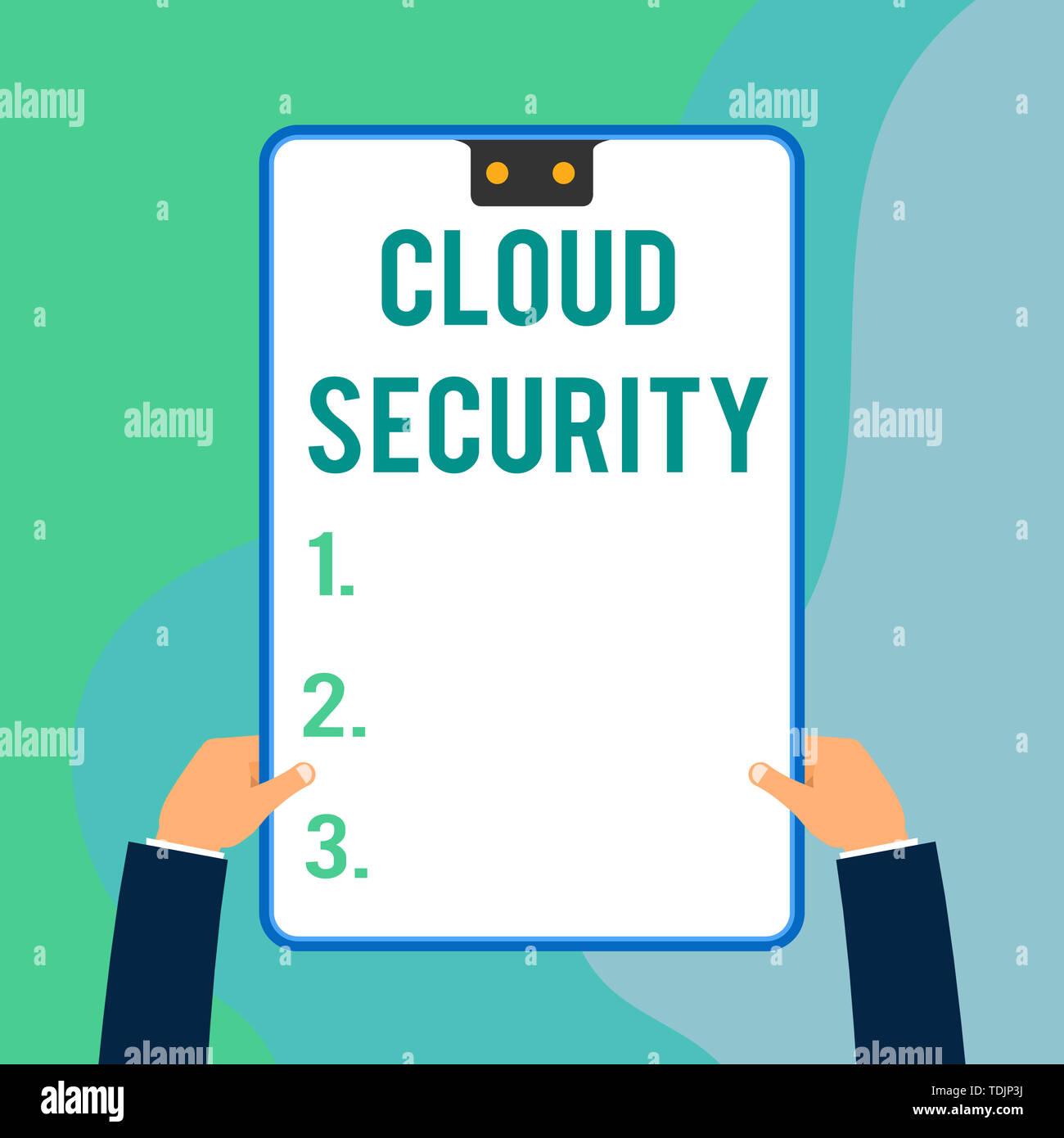 Conceptual Hand Writing Showing Cloud Security Concept Meaning Protect The Stored Information