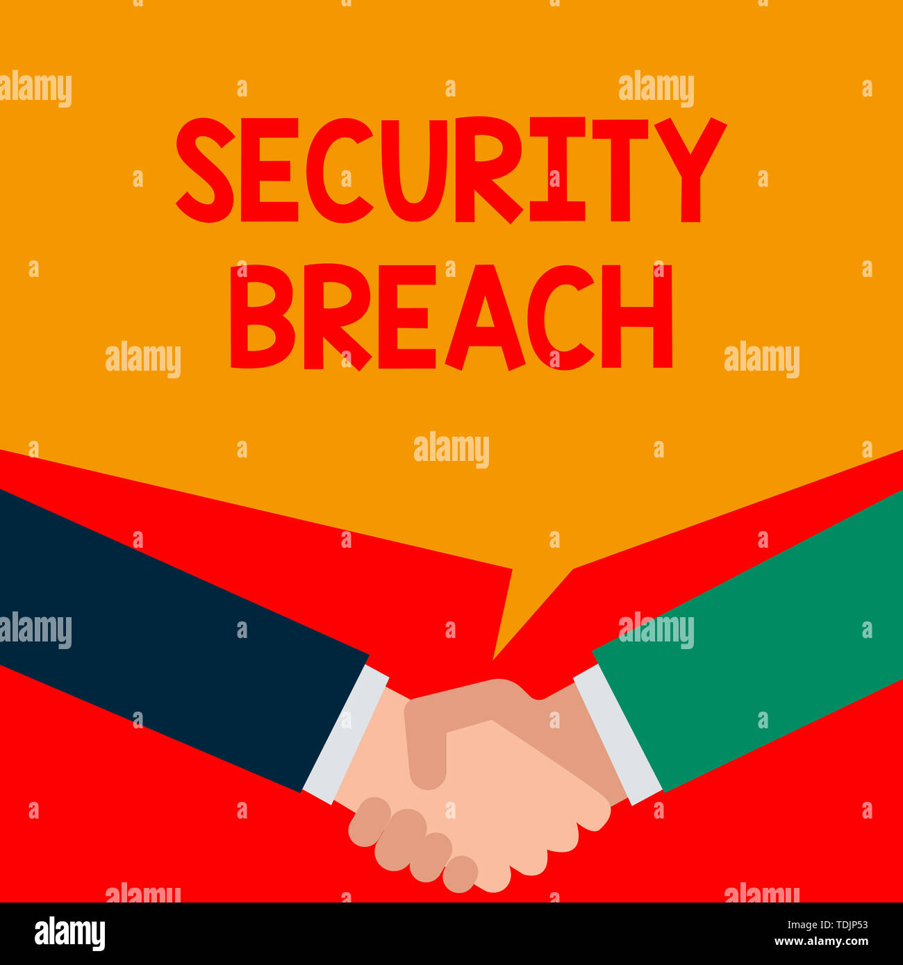 Word writing text Security Breach. Business photo showcasing incident ...