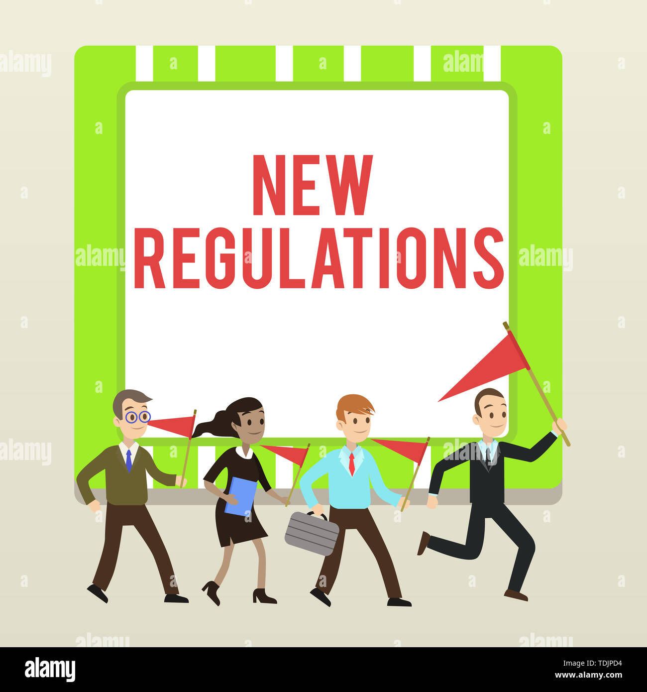 Handwriting text writing New Regulations. Conceptual photo Regulation ...