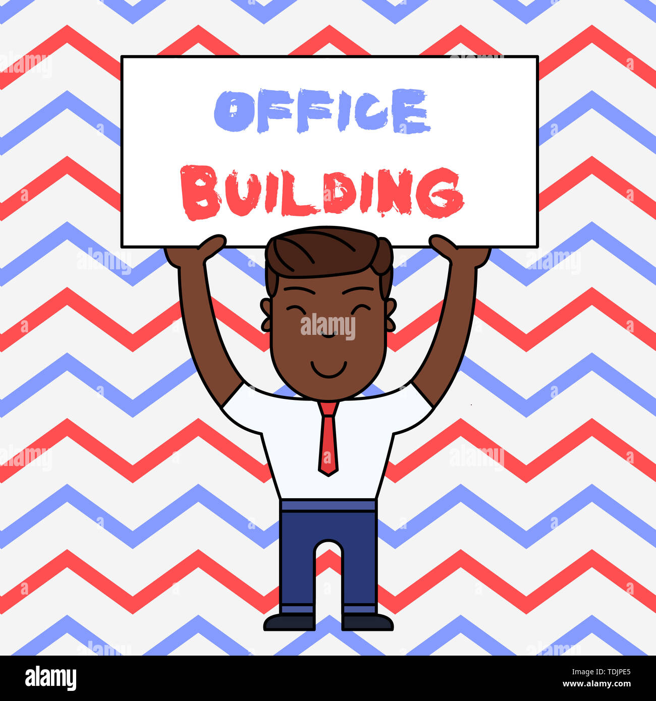 Text sign showing Office Building. Business photo text Commercial ...