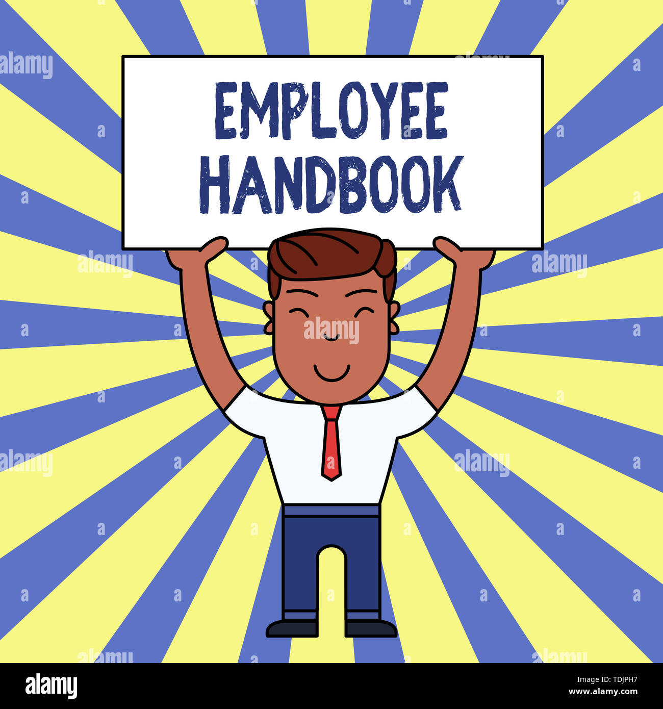 Handwriting text writing Employee Handbook. Conceptual photo Document ...