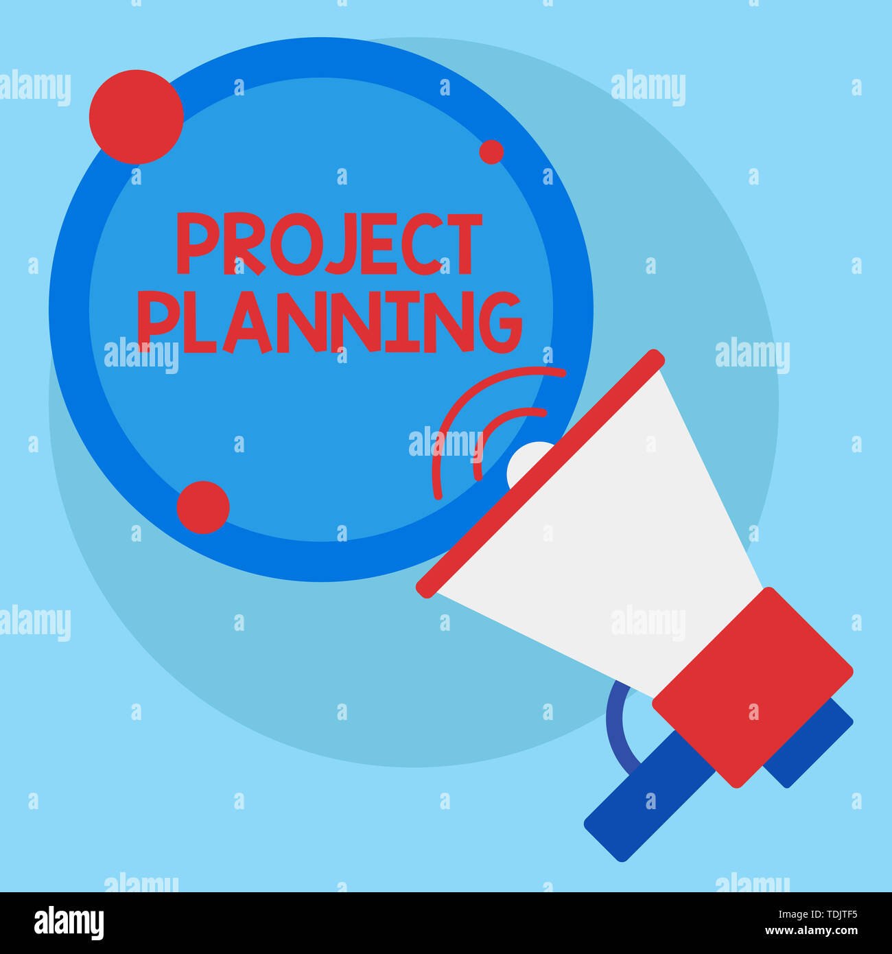 Writing note showing Project Planning. Business concept for schedules ...