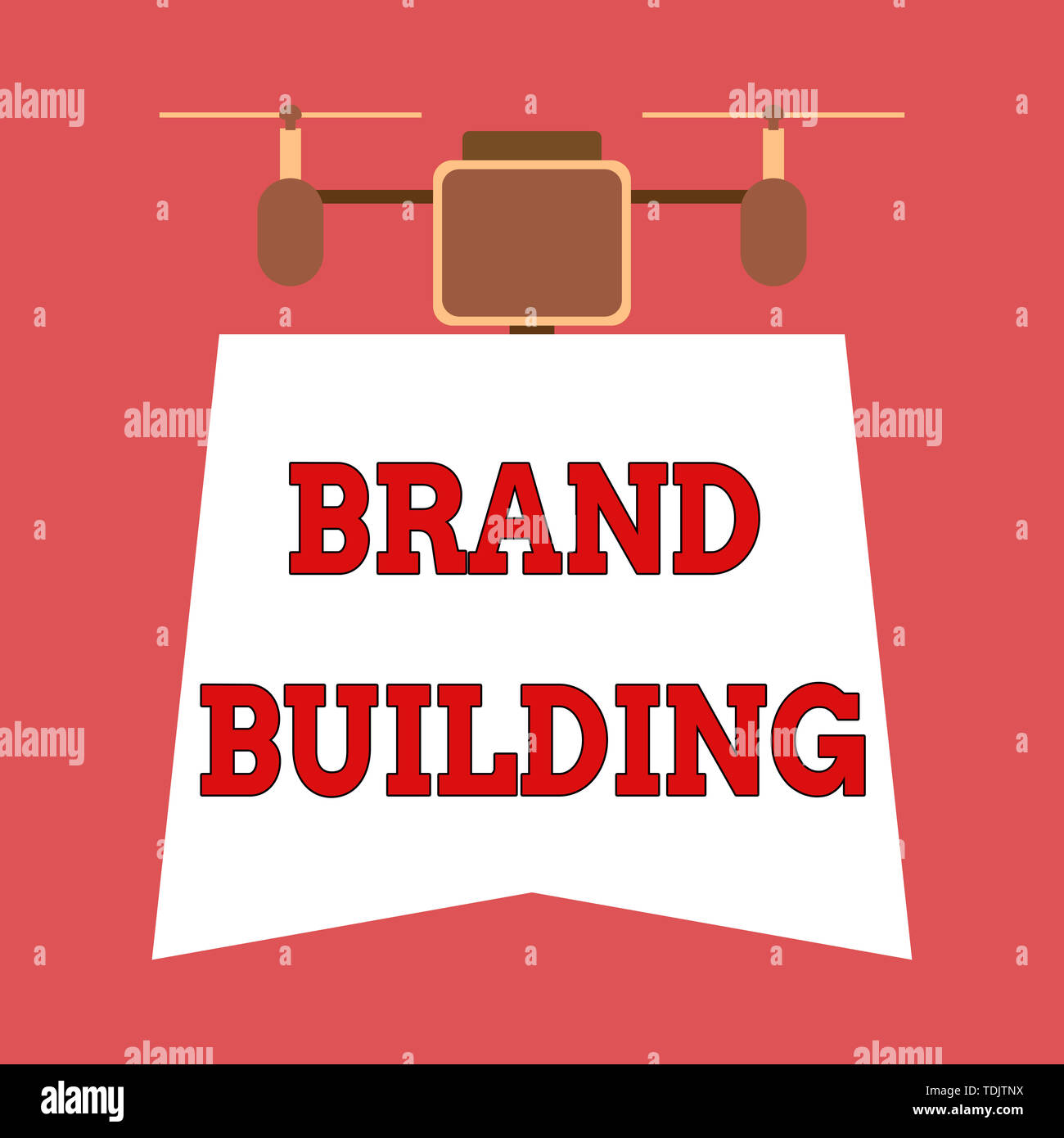 Writing note showing Brand Building. Business concept for Generating ...