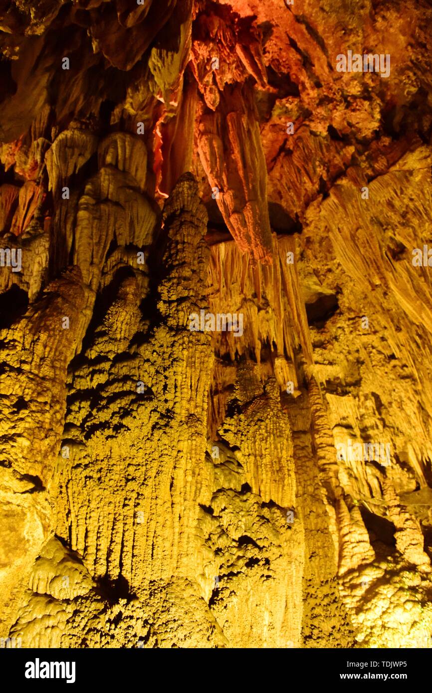 Natural karst caves Stock Photo - Alamy