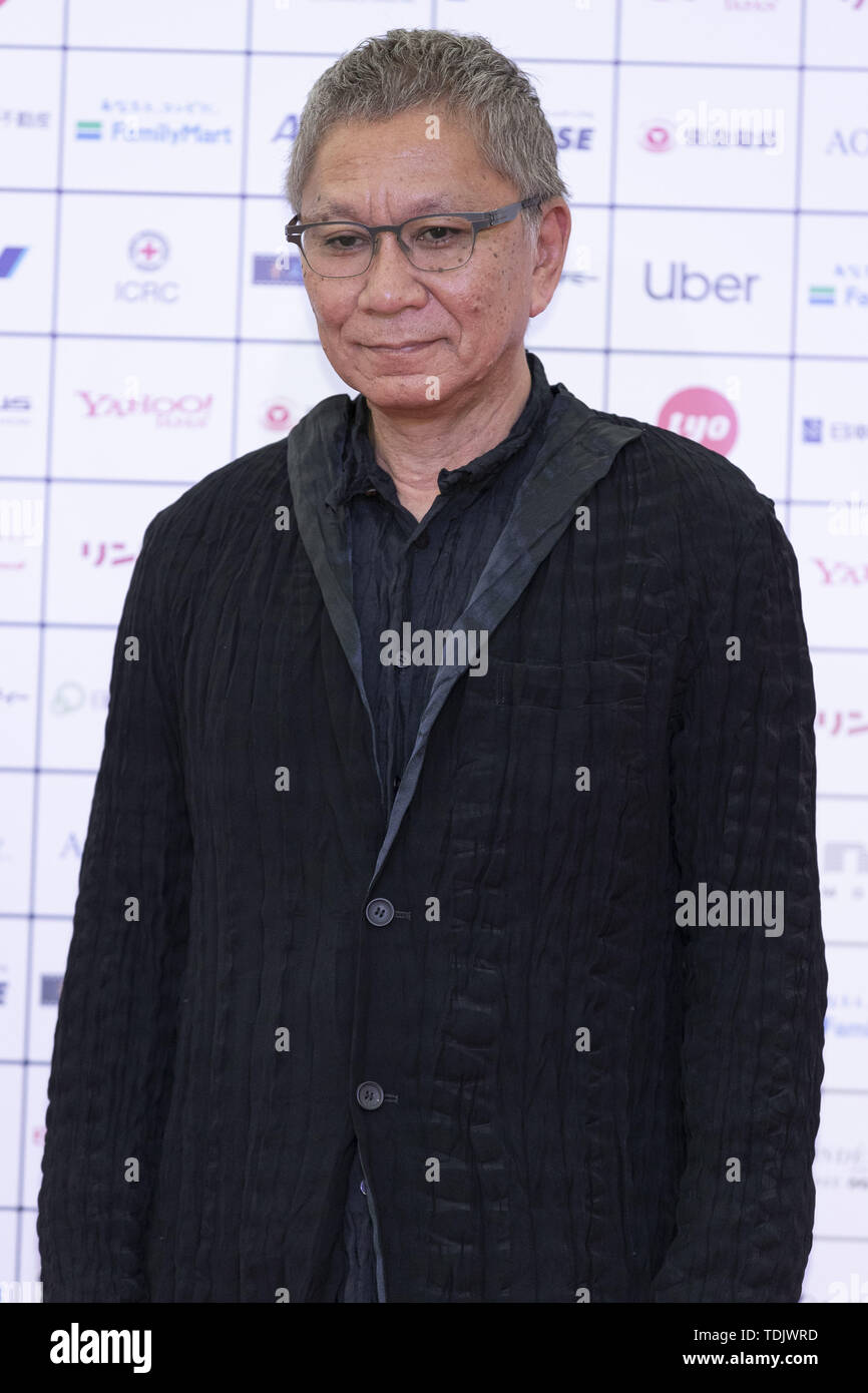June 16, 2019 - Tokyo, Japan - Japanese filmmaker Takashi Miike poses ...