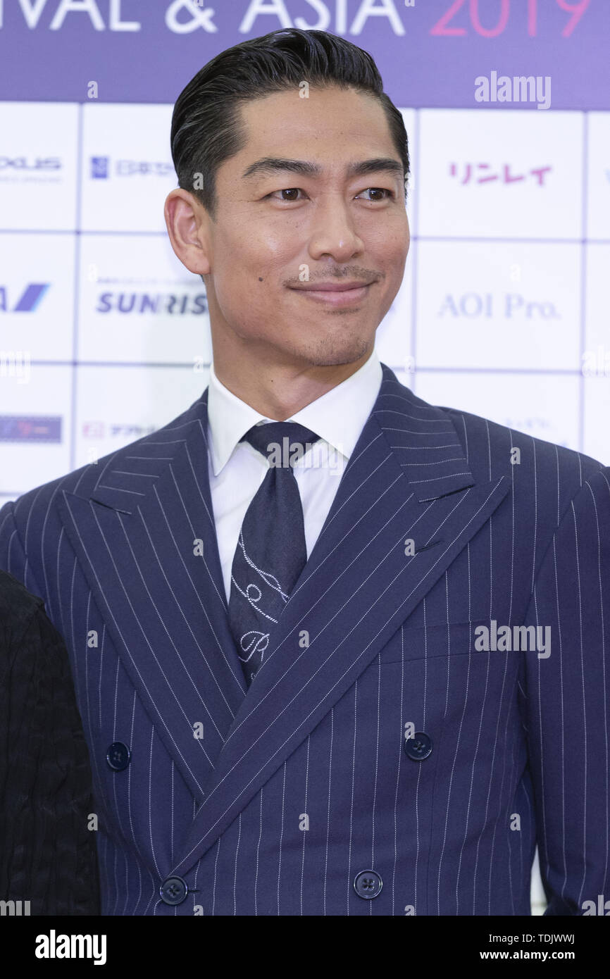 June 16, 2019 - Tokyo, Japan - Akira a member of the Japanese pop music ...