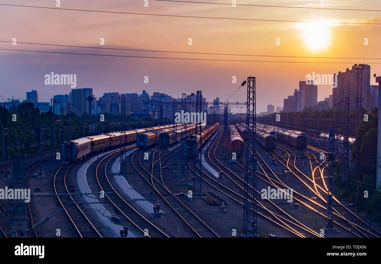 A train home Stock Photo - Alamy