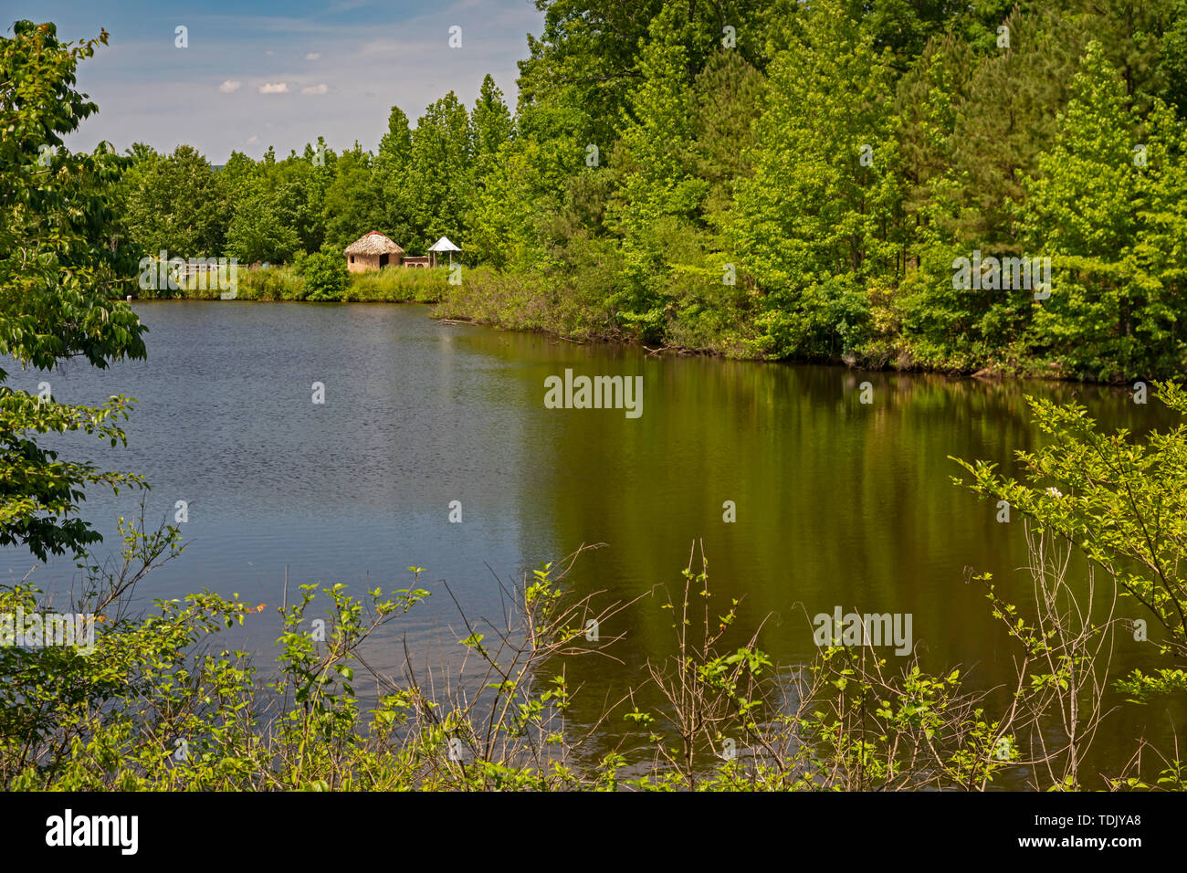 Perryville, Arkansas - The Zambia House at Heifer Ranch, a 1,200-acre ...