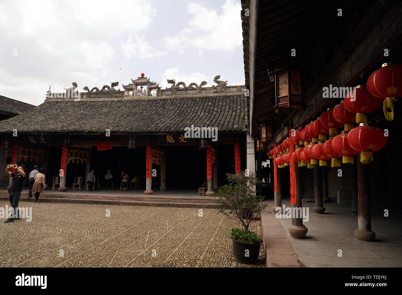 Ningbo Qiantong Ancient Town (Yinzhou Stock Photo - Alamy