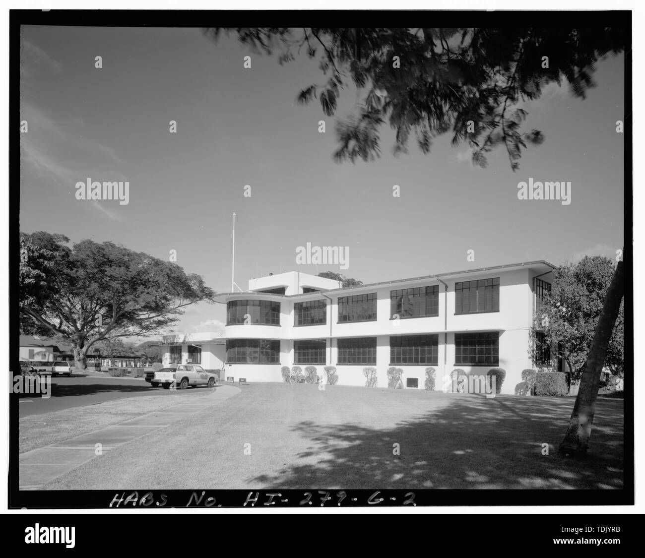 OBLIQUE OF NORTHWEST (FRONT) FACADE, VIEW FACING EAST-NORTHEAST ...