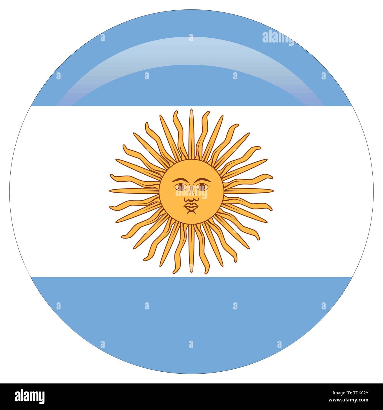 Official Argentina Flag
