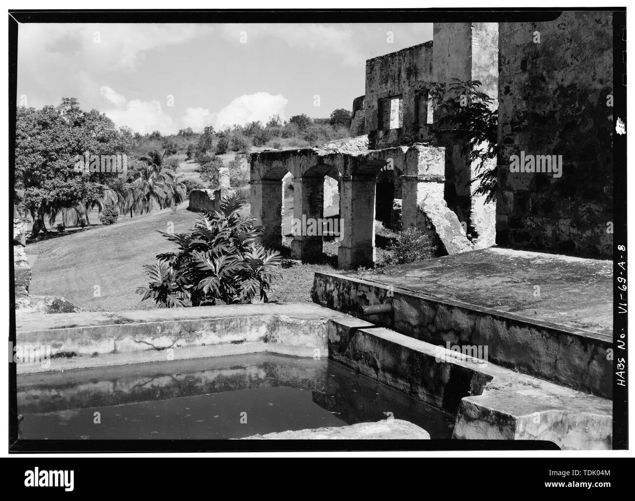 OBLIQUE VIEW FROM SOUTHEAST OF EAST FACADE OF BOILING HOUSE, SHOWING ...