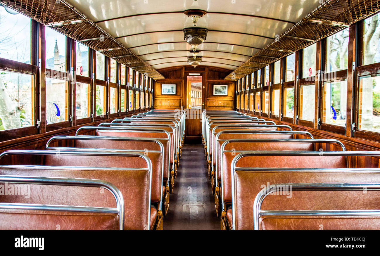 Antique Train Seats