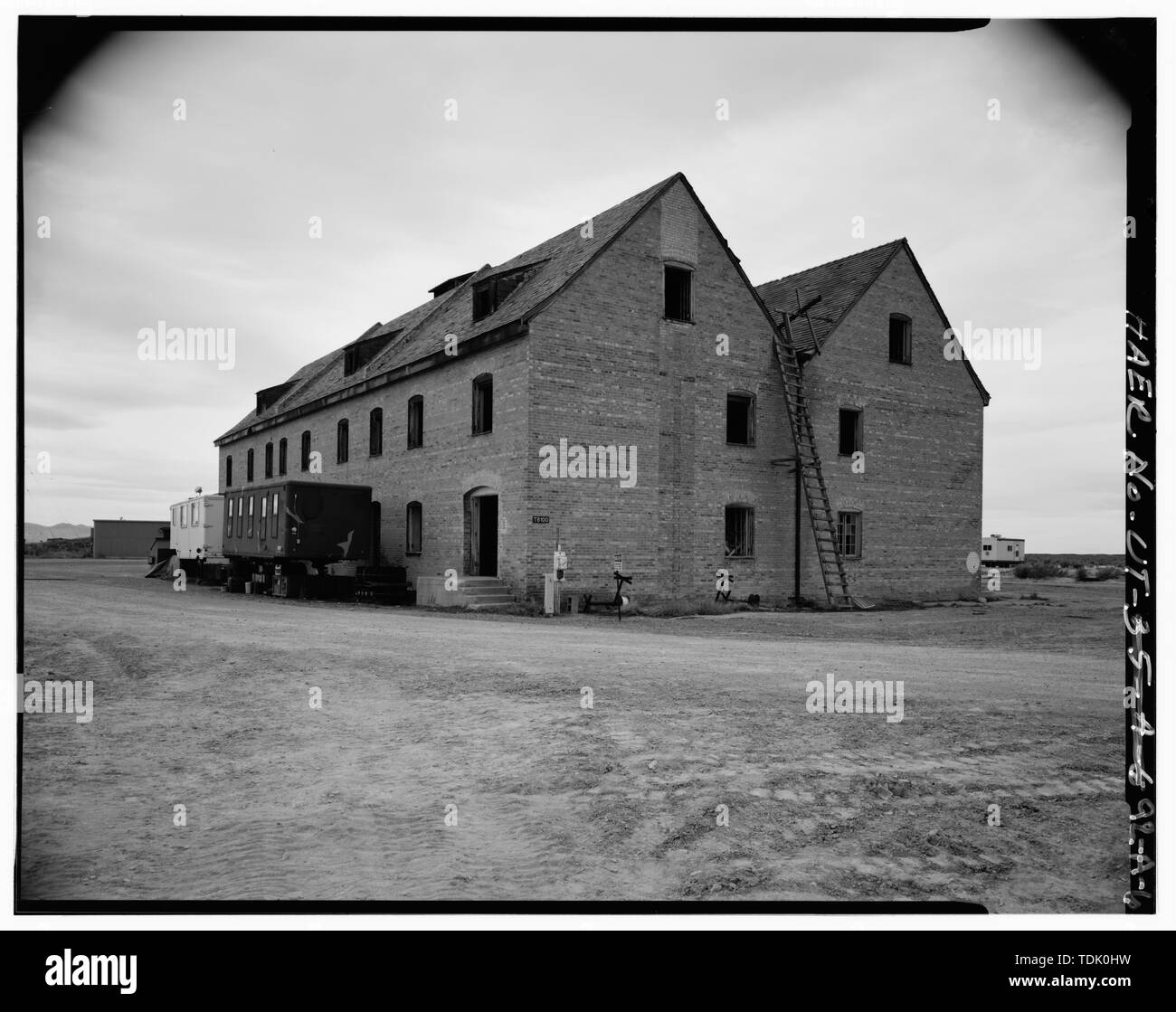 OBLIQUE VIEW OF GERMAN VILLAGE LOOKING WEST. - Dugway Proving Ground ...