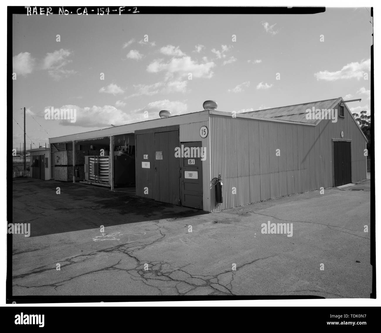 Storage bays Black and White Stock Photos & Images - Alamy