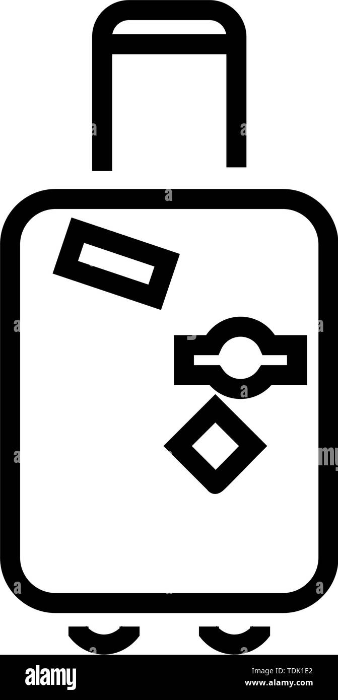 Luggage sign Black and White Stock Photos & Images - Alamy