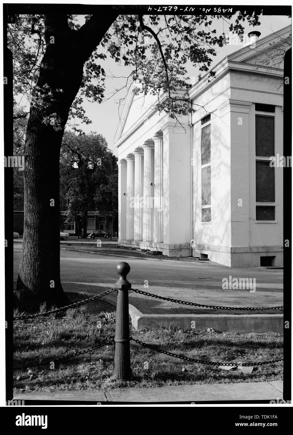 OBLIQUE VIEW OF WEST REAR - Orange County Courthouse, Second and Grand ...