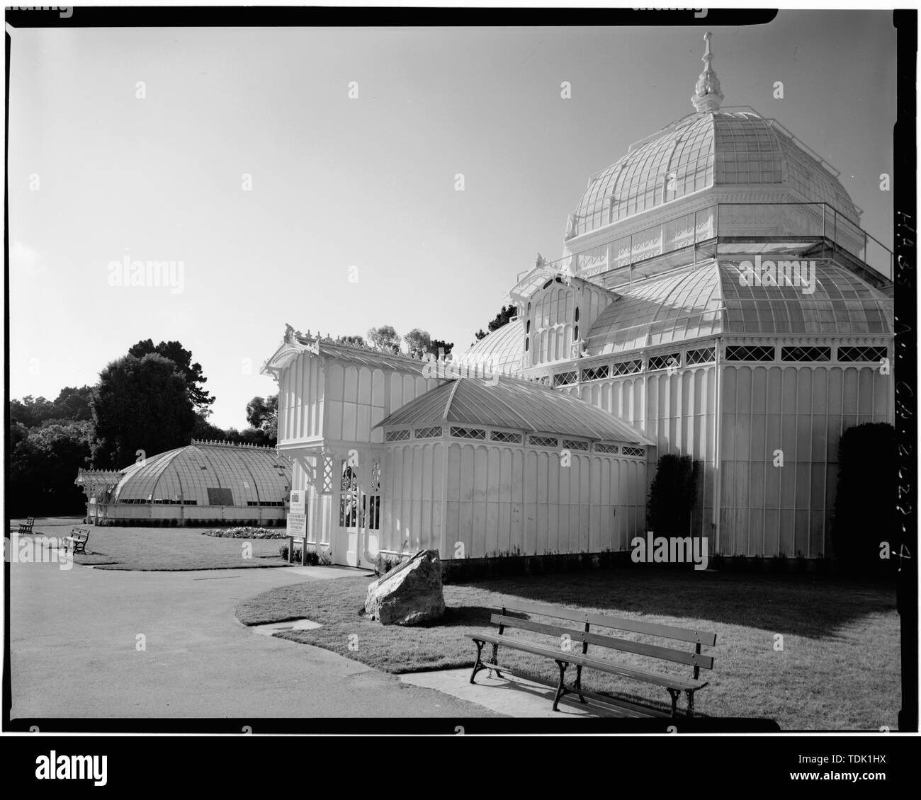 Entrance gate central park Black and White Stock Photos & Images - Alamy