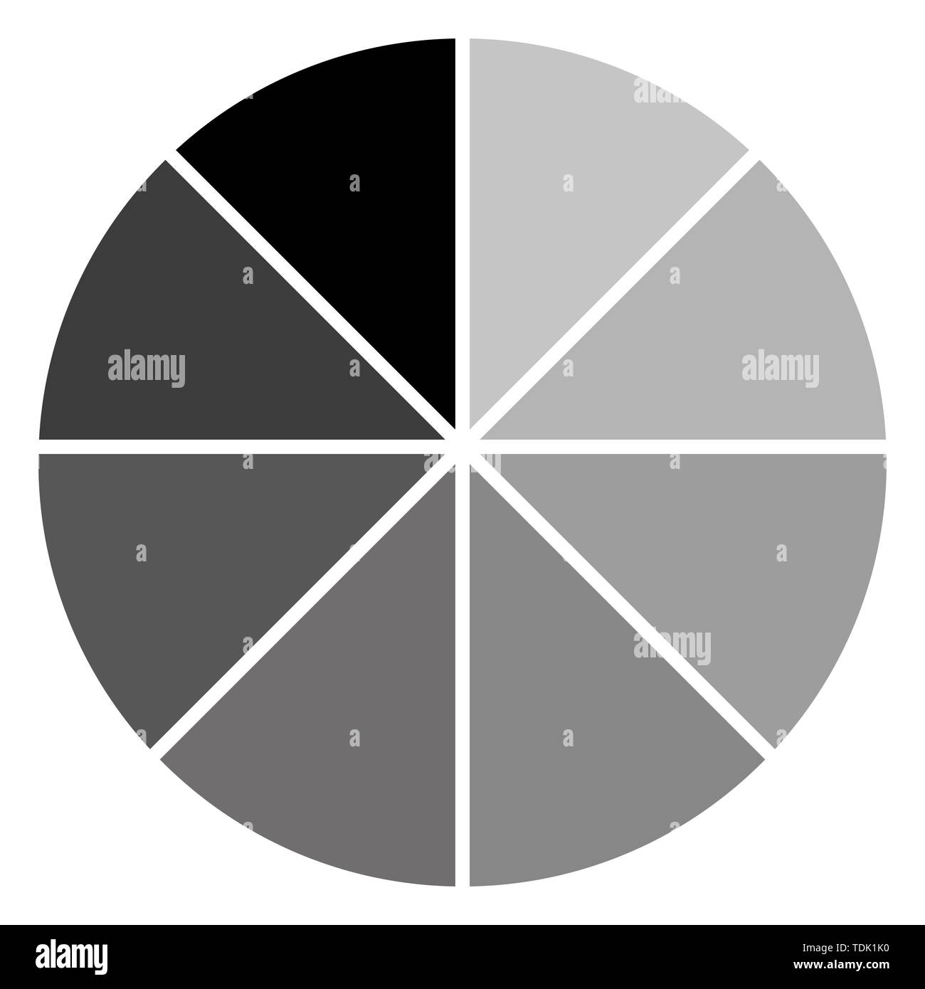 Circular loading sign, isolated on white background, illustration Stock ...