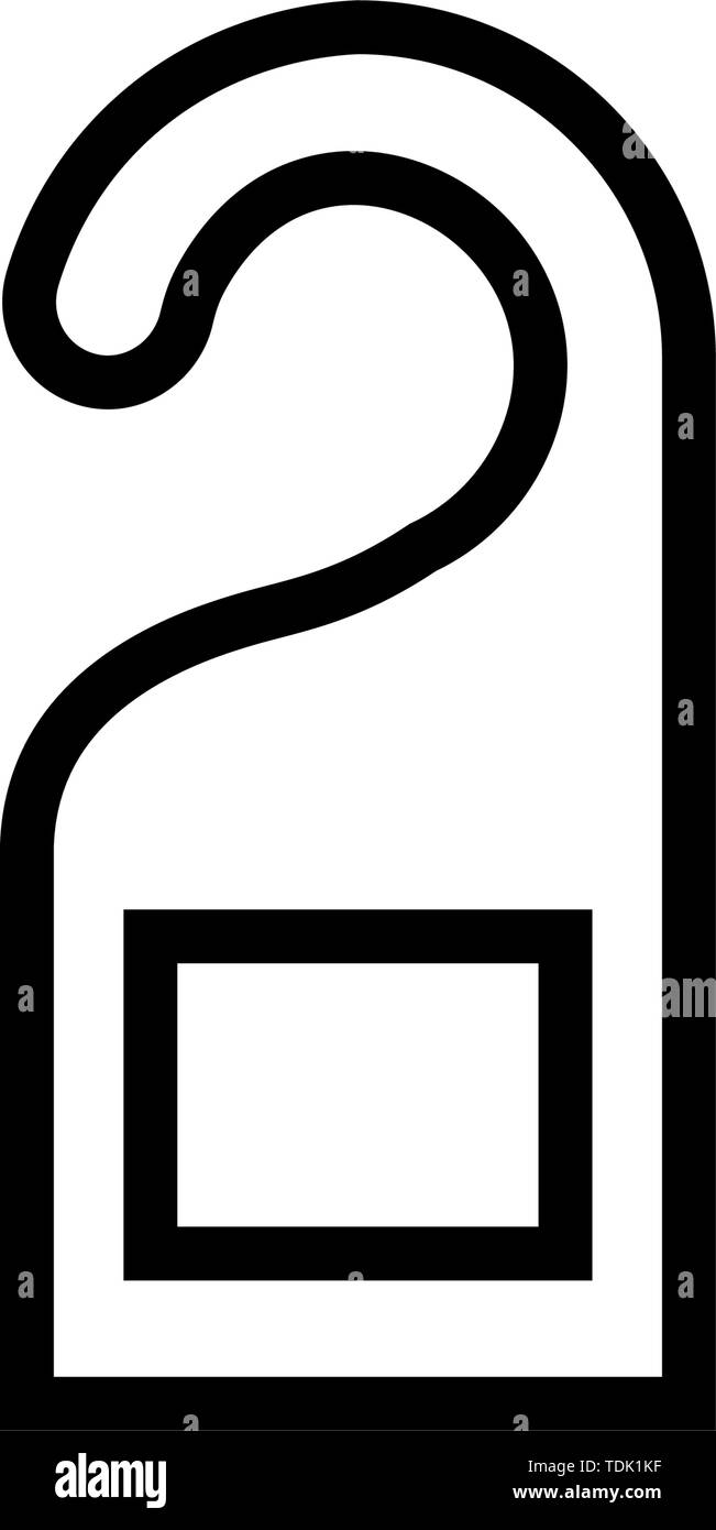 Dont Disturb Icon Vector Stock Vector Image & Art - Alamy