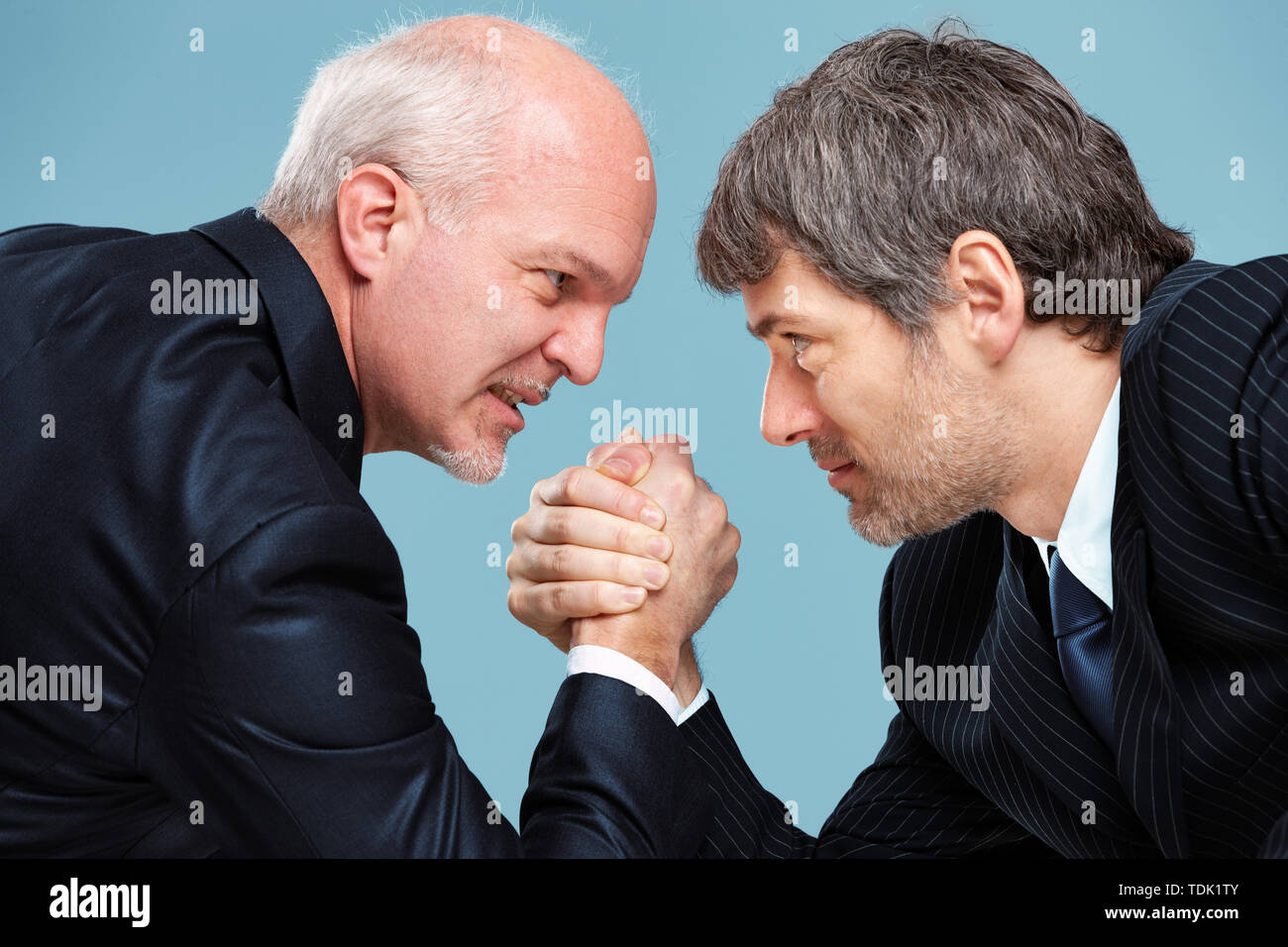 Businessmen in competition hi-res stock photography and images - Alamy