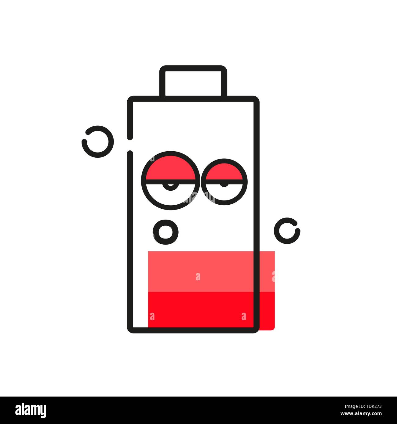 Battery Vector Icon On White Background For Your Design Stock Vector ...
