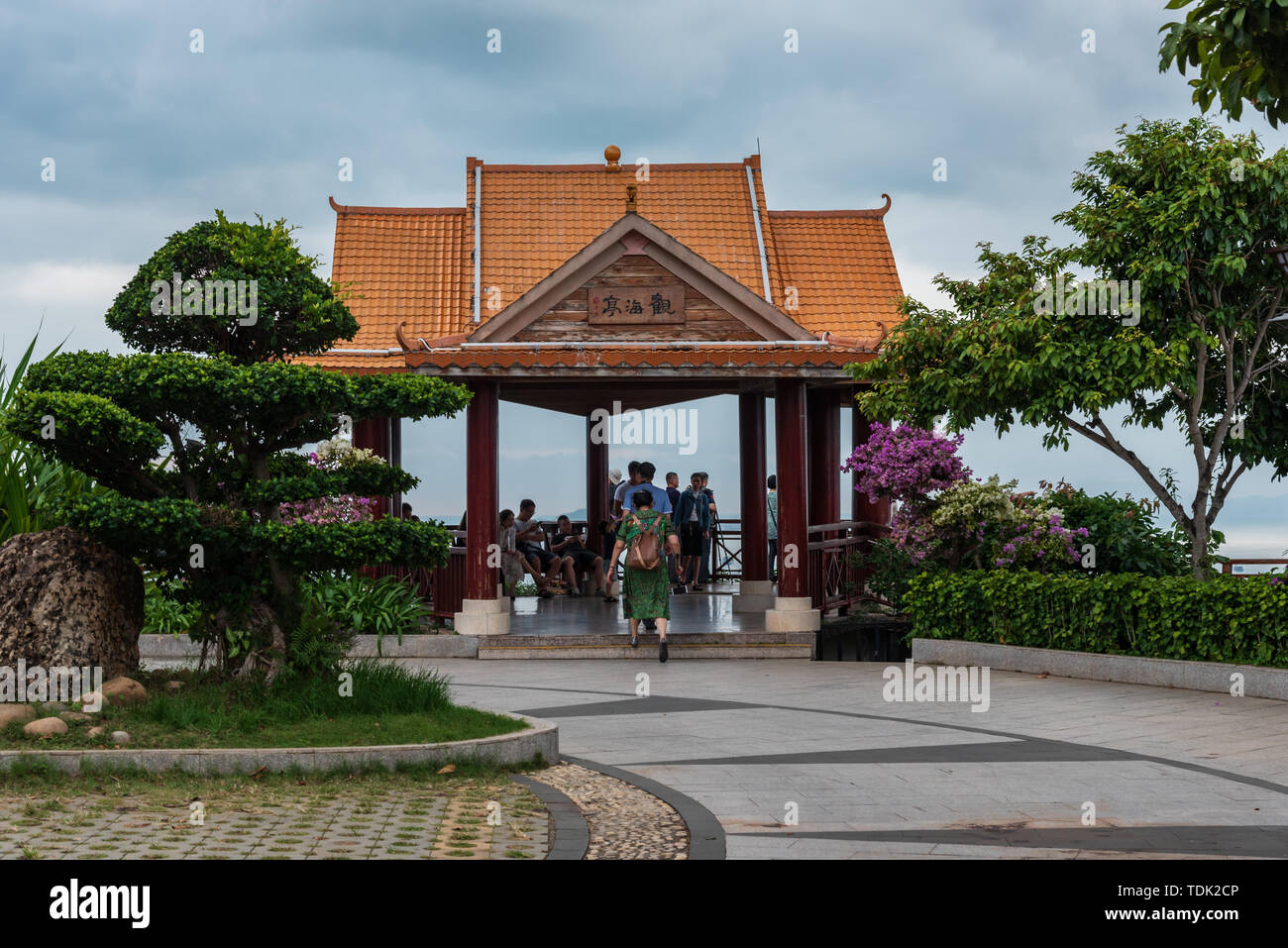 Sanya Luhui Scenic Area Stock Photo - Alamy