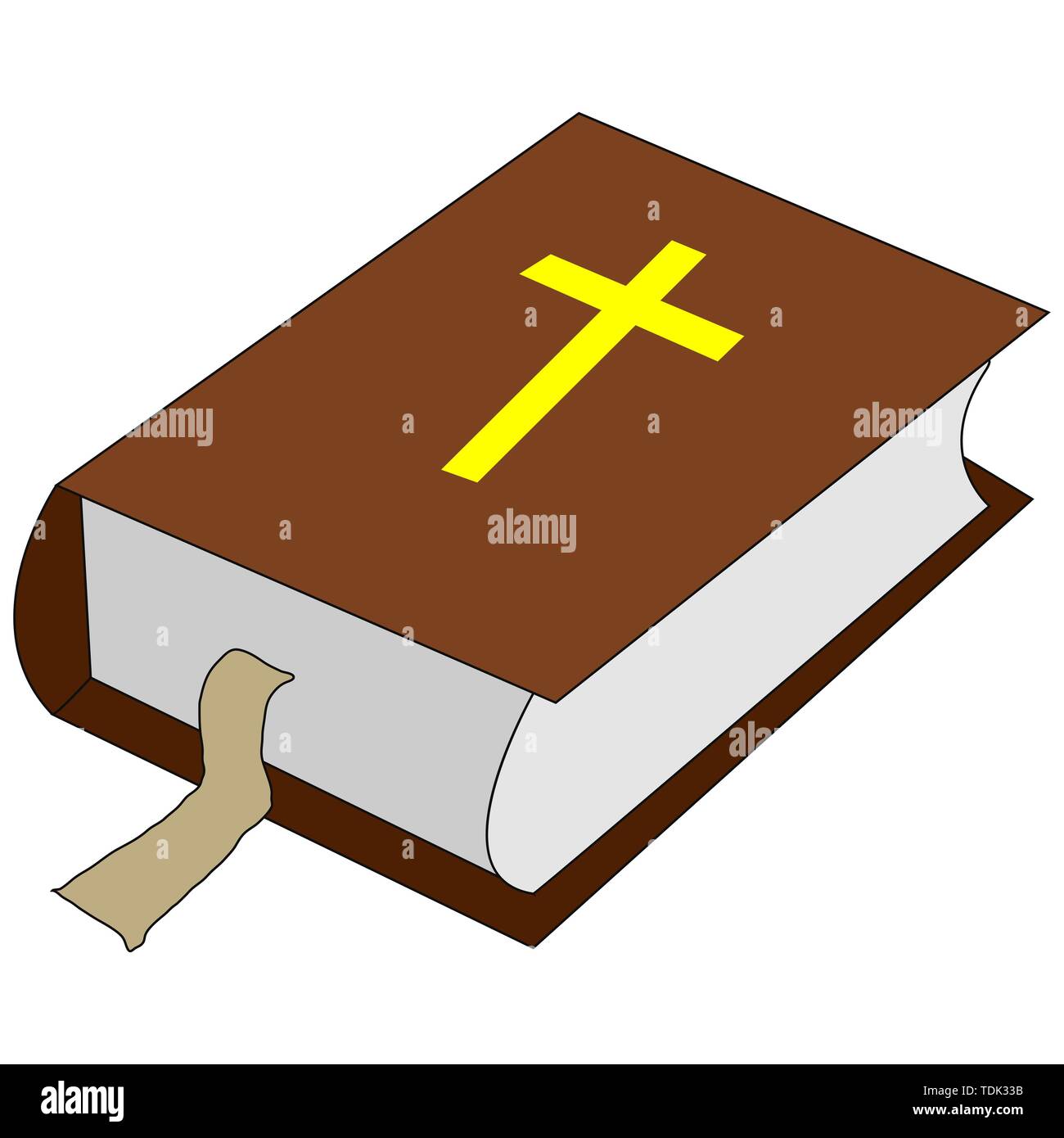 Bible concept line icon. Bible concept outline symbol design Stock ...