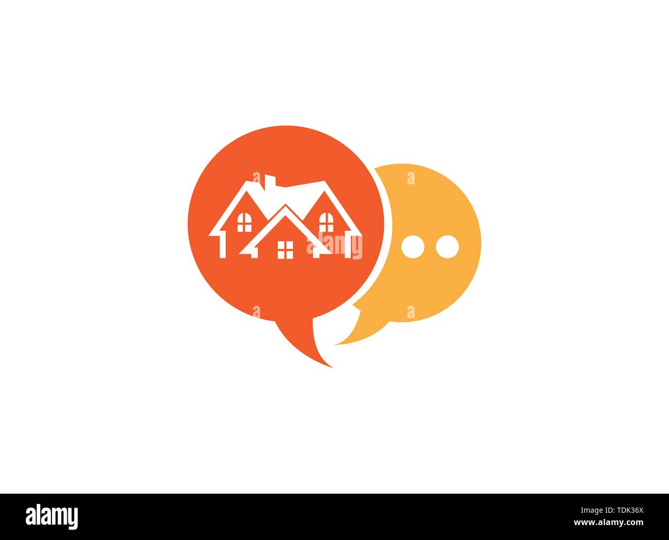 Architecture for home and houses for logo design illustration, property ...