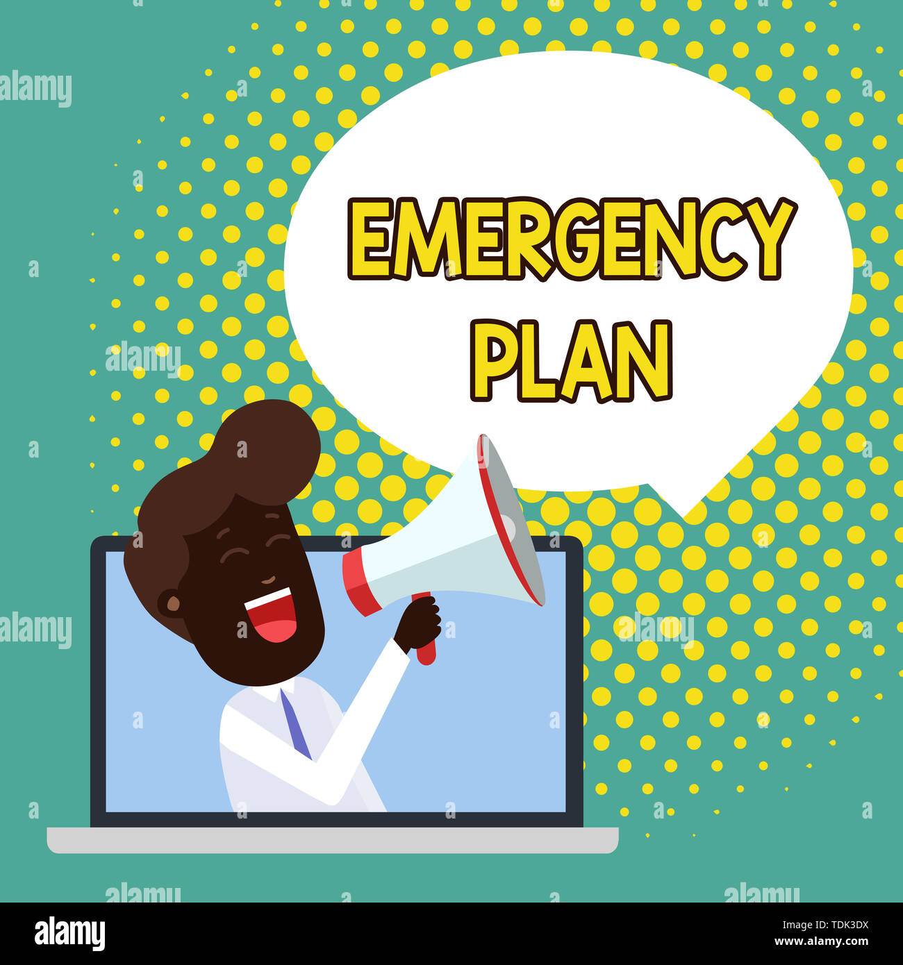 Emergency Plan Sign