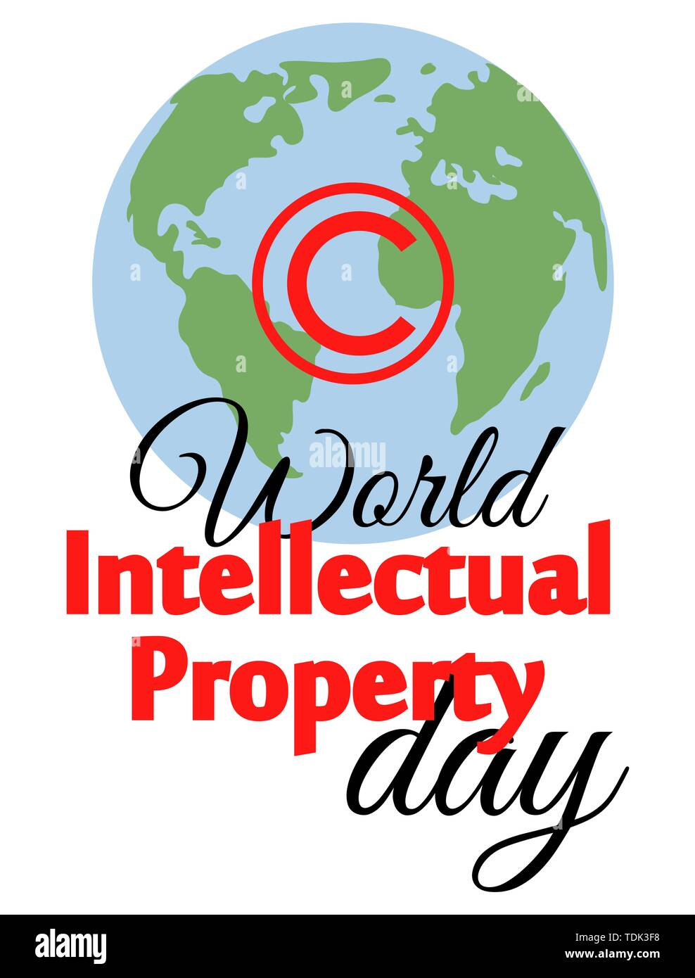 World Intellectual Property Day. concept of protection of copyright ...