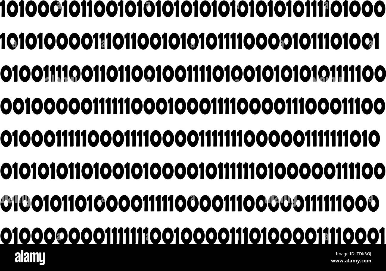 Streaming Binary Code Background Data And Technology Decryption And Encryption Computer