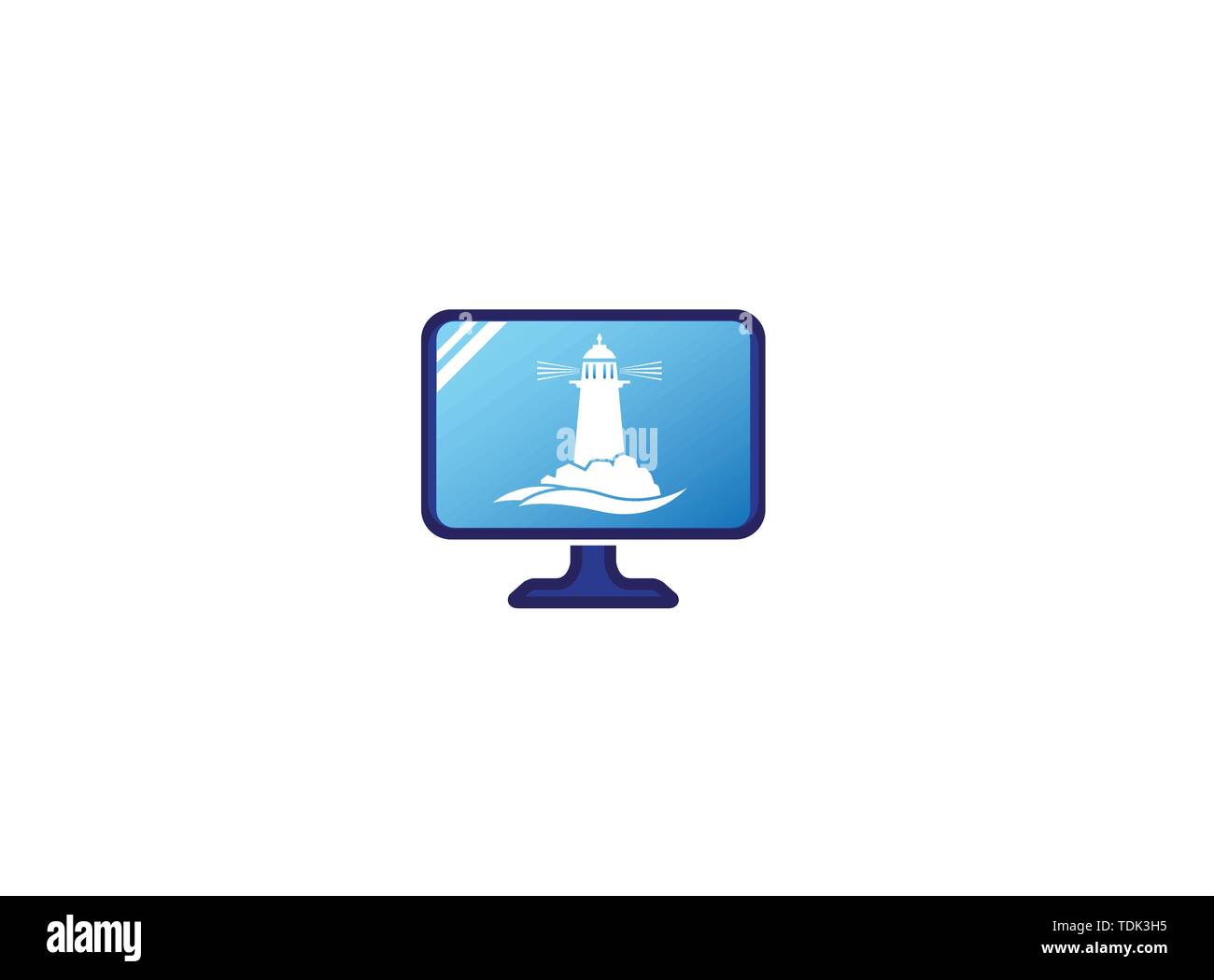 Guiding light and tv Stock Vector Images - Alamy