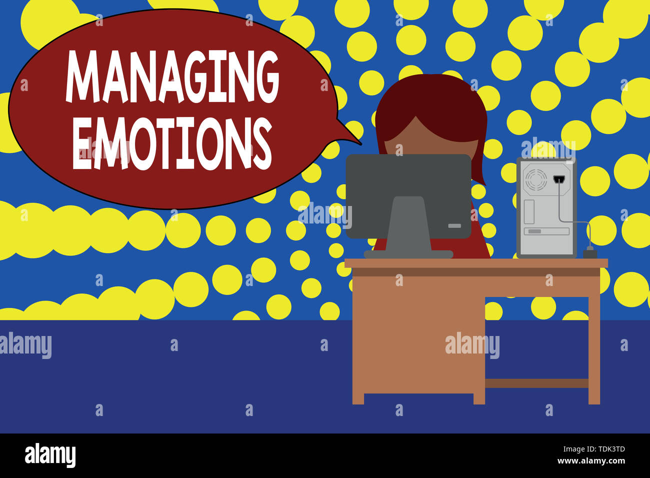 Word writing text Managing Emotions. Business photo showcasing ...