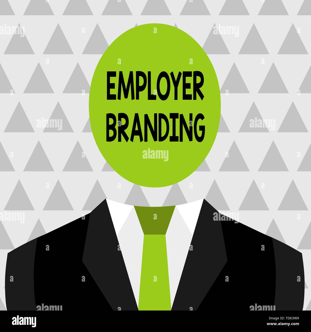 Text sign showing Employer Branding. Business photo showcasing Process ...