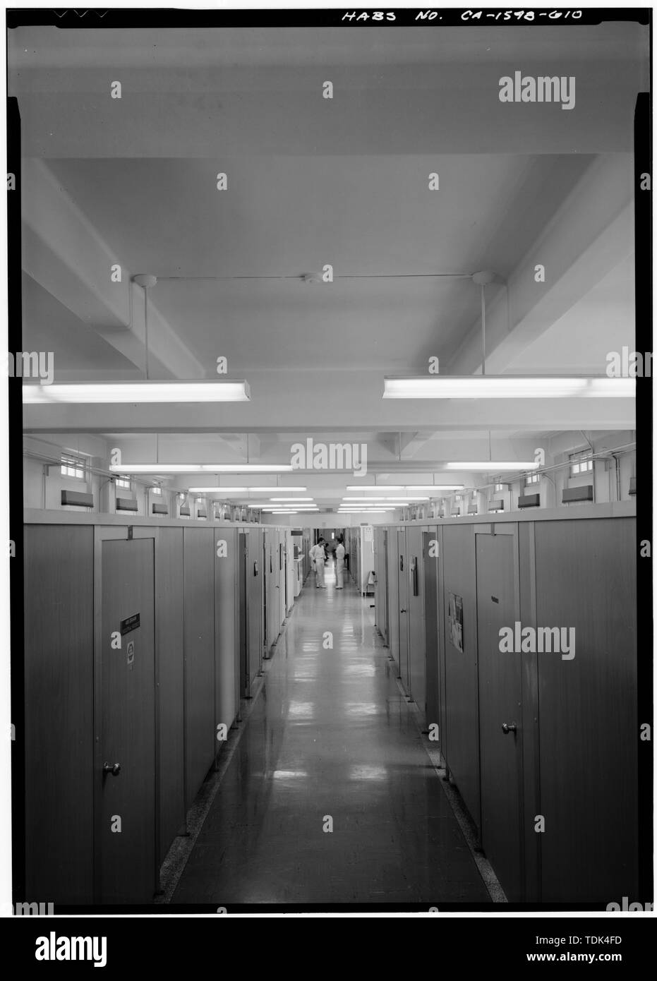 OPEN CEILING AREA OF LARGE ROOM ON THIRD FLOOR - U.S. Naval Hospital ...