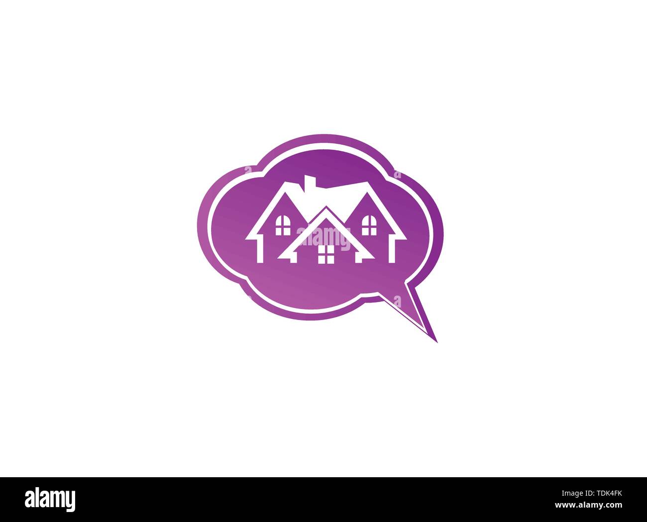 Architecture for home and houses for logo design illustration, property ...