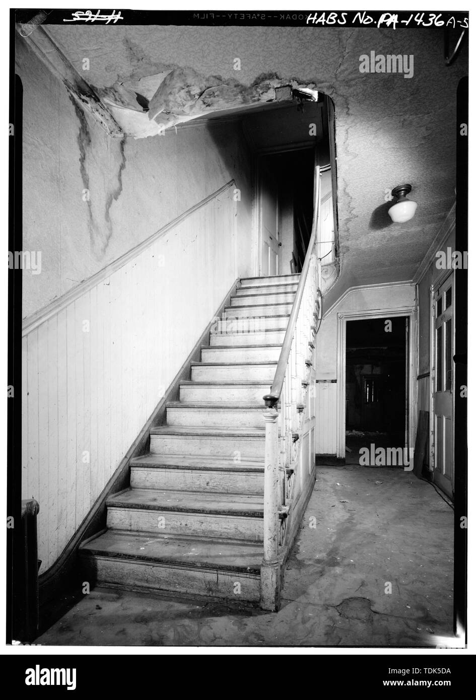 Original staircase Black and White Stock Photos & Images - Alamy