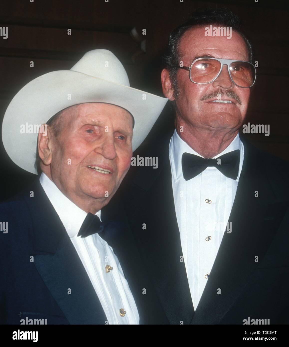 Gene Autry James Garner circa 1990s Photo By Michael Ferguson/PHOTOlink ...