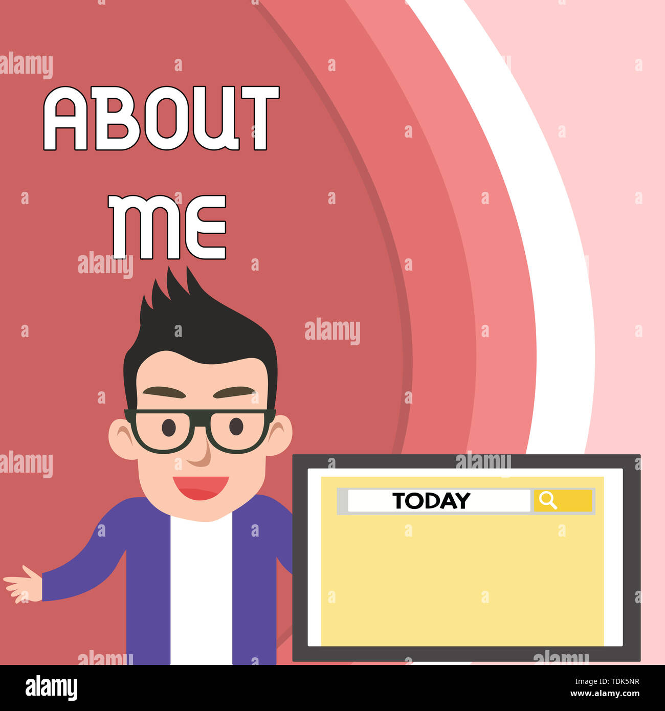 Handwriting text About Me. Conceptual photo telling someone list of ...