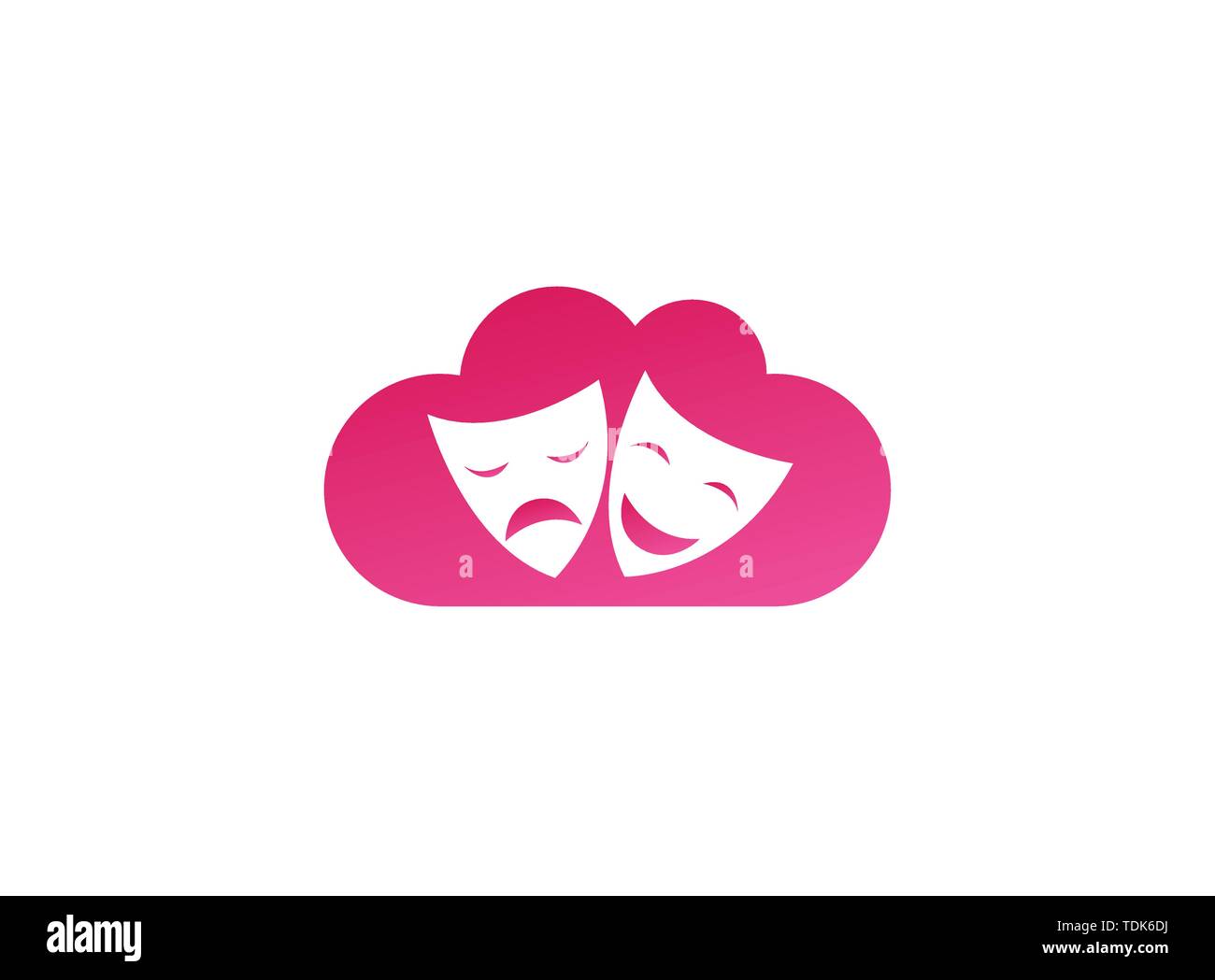 Theatre Masks Happy And Sad Stock Photos & Theatre Masks Happy And Sad ...