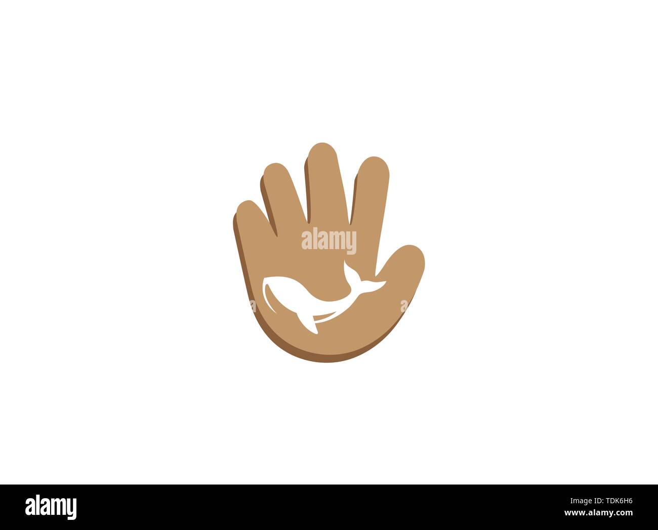 Fisch silhouette Stock Vector Images - Alamy